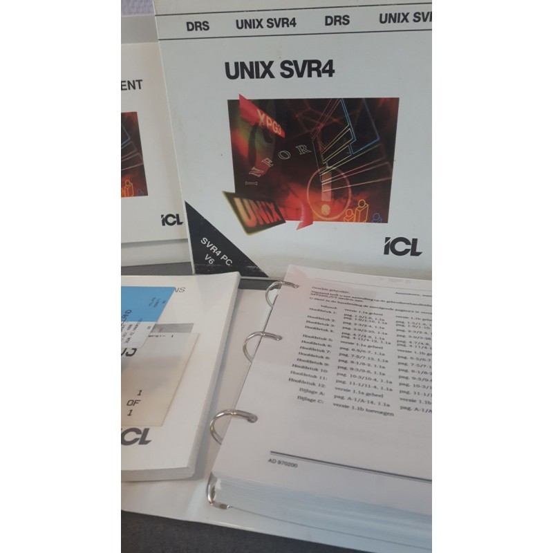 Unix SVR4 Compleet pakket boeken - Voor de liefhebber