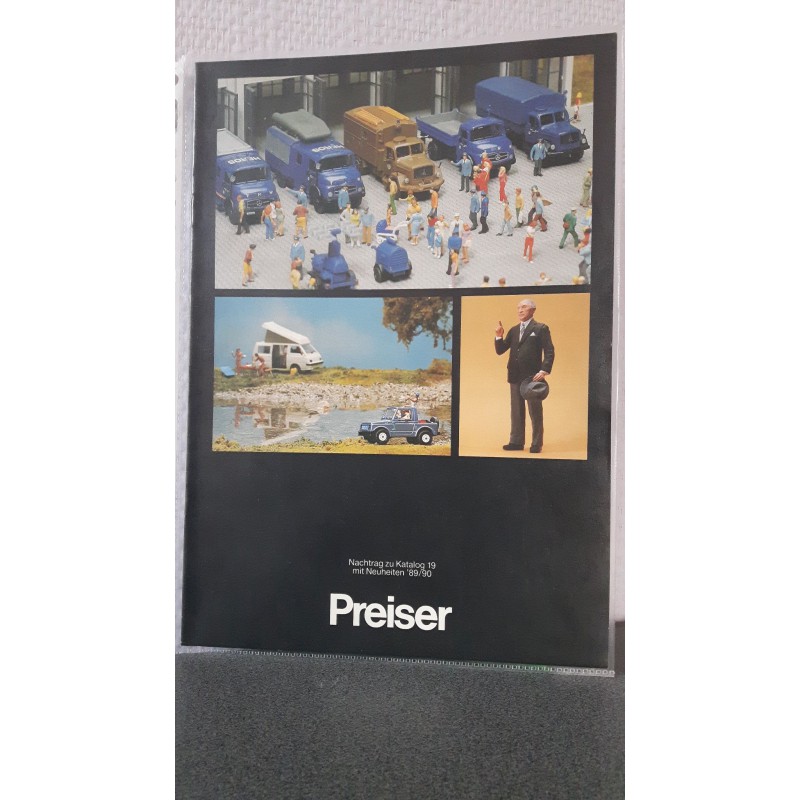 Preiser Katalog '89/90